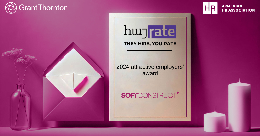 SoftConstruct is recognised as one of Armenia's esteemed employers of 2024